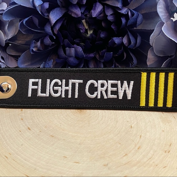 Accessories | Aviator Flight Crew Keychain Luggage Tag | Poshmark